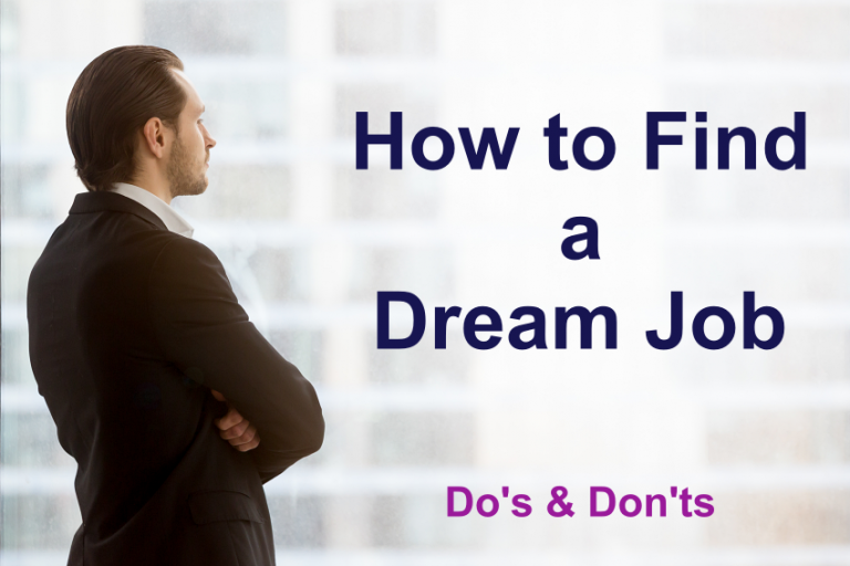 How to Find a Dream Job – the Do’s and Don’ts! – Linking Lines
